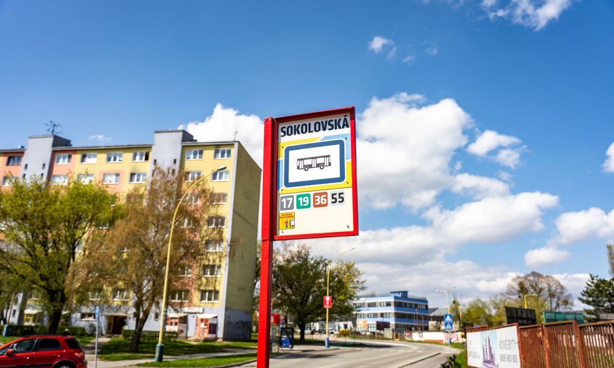 Zastávka Sokolovská prejde obnovou, autobusy budú zastavovať inde ...